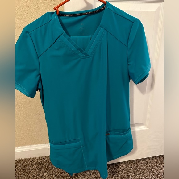 Cherokee | Other | Womens Cherokee Teal Blue Scrub Set | Poshmark